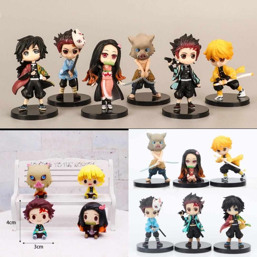 Demon slayers figurines sets, Hobbies & Toys, Memorabilia ...