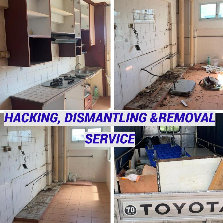 Dismantling & Hacking of Built-in Cabinets, Wardrobes, Built-in Desk ...
