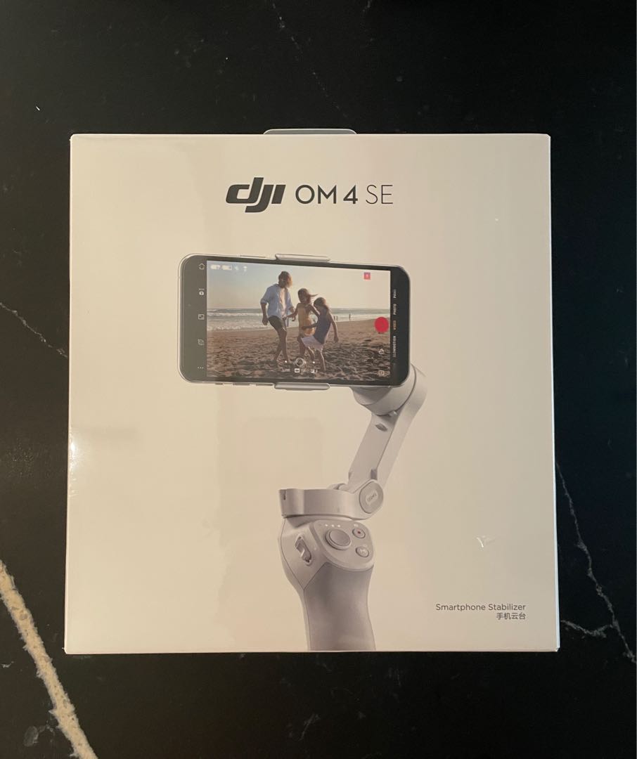 DJI OM 4 SE Handheld 3 Axis Smartphone Gimbal Foldable Stabiliser ...