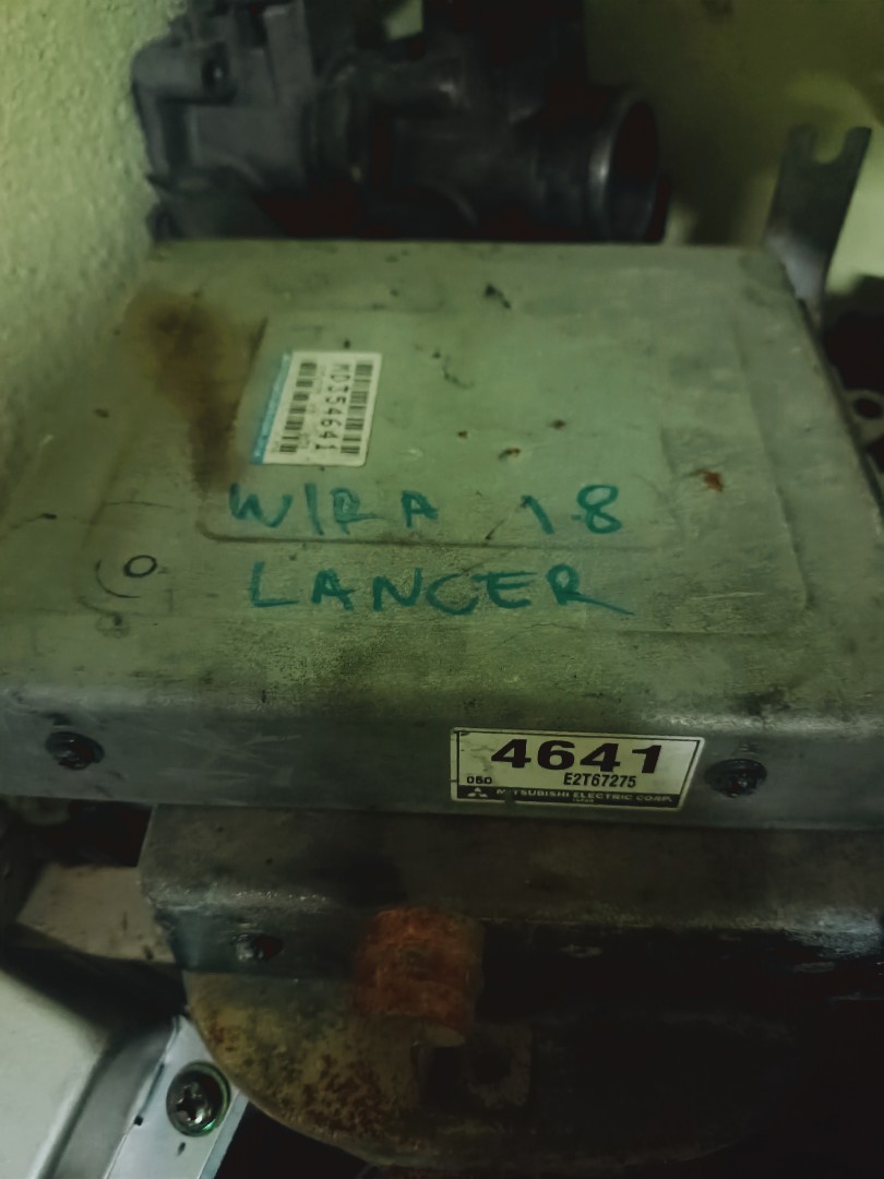 Ecu wira lancer 1.6 1.8 single cam, Auto Accessories on Carousell