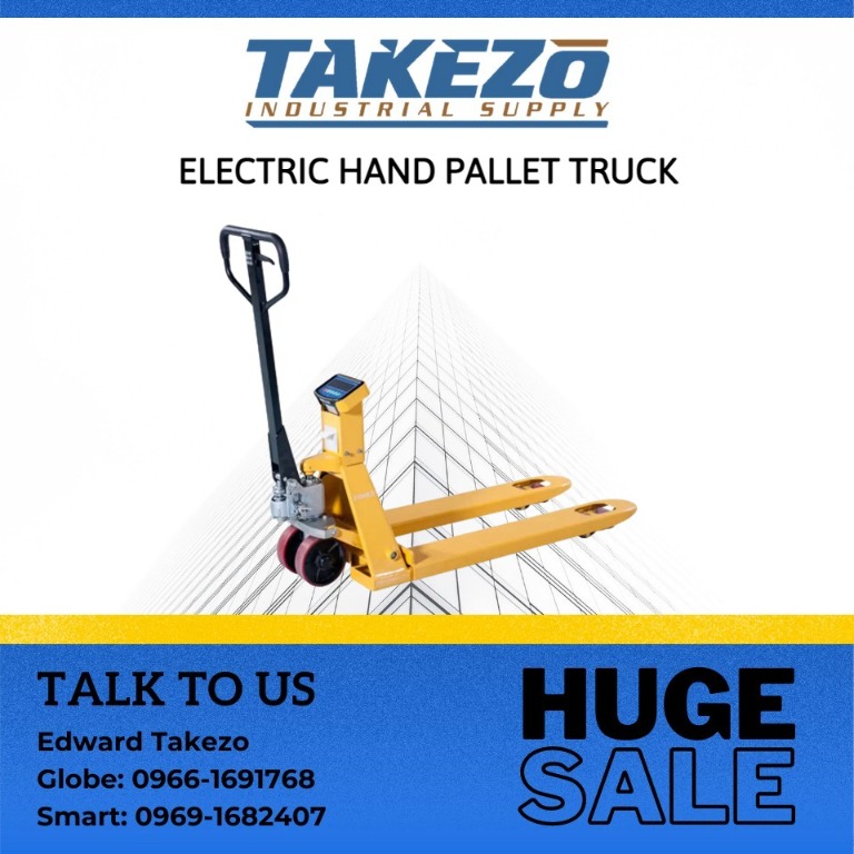 Electric Hand Pallet Truck, Commercial & Industrial, Industrial ...