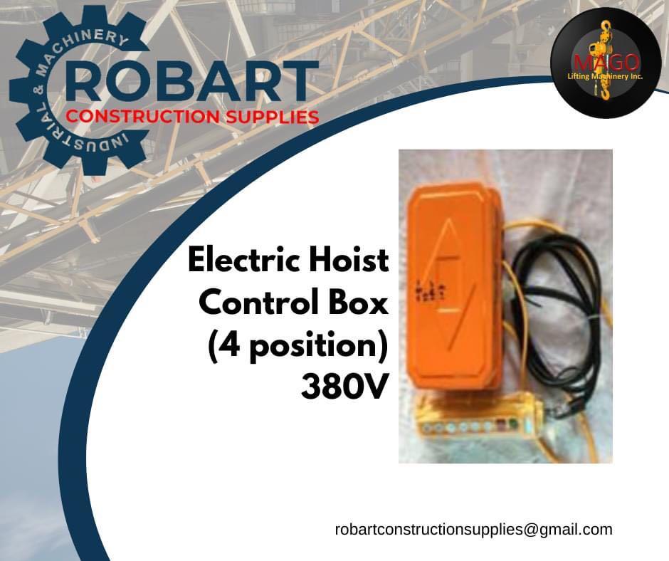 Electric Hoist Control Box, Commercial & Industrial, Construction Tools ...