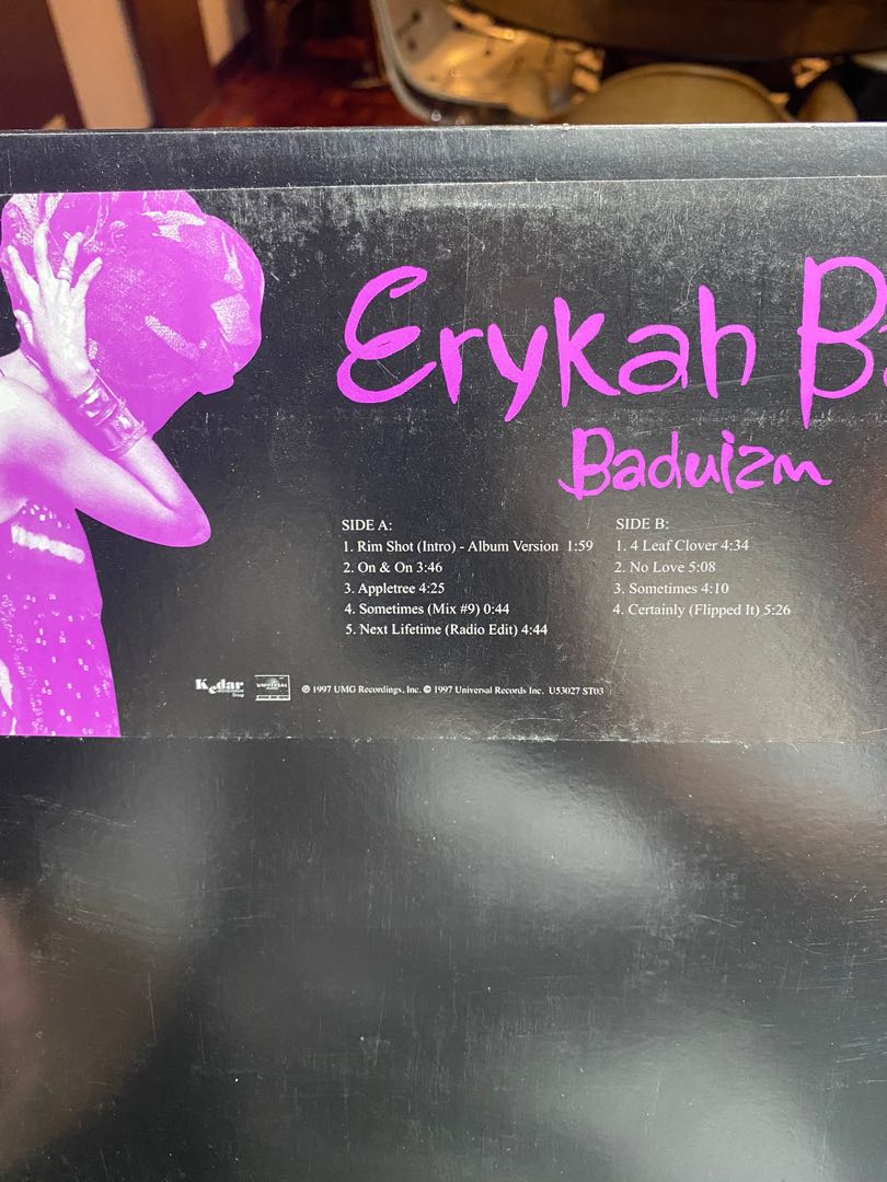 Erykah Badu Baduizm Vinyl, Hobbies & Toys, Music & Media, Vinyls on ...