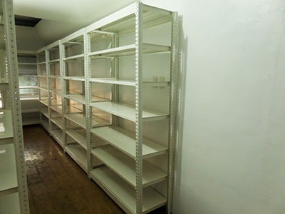 Filing Cabinet Open Steel Rack Adjustable Layers, Furniture & Home ...