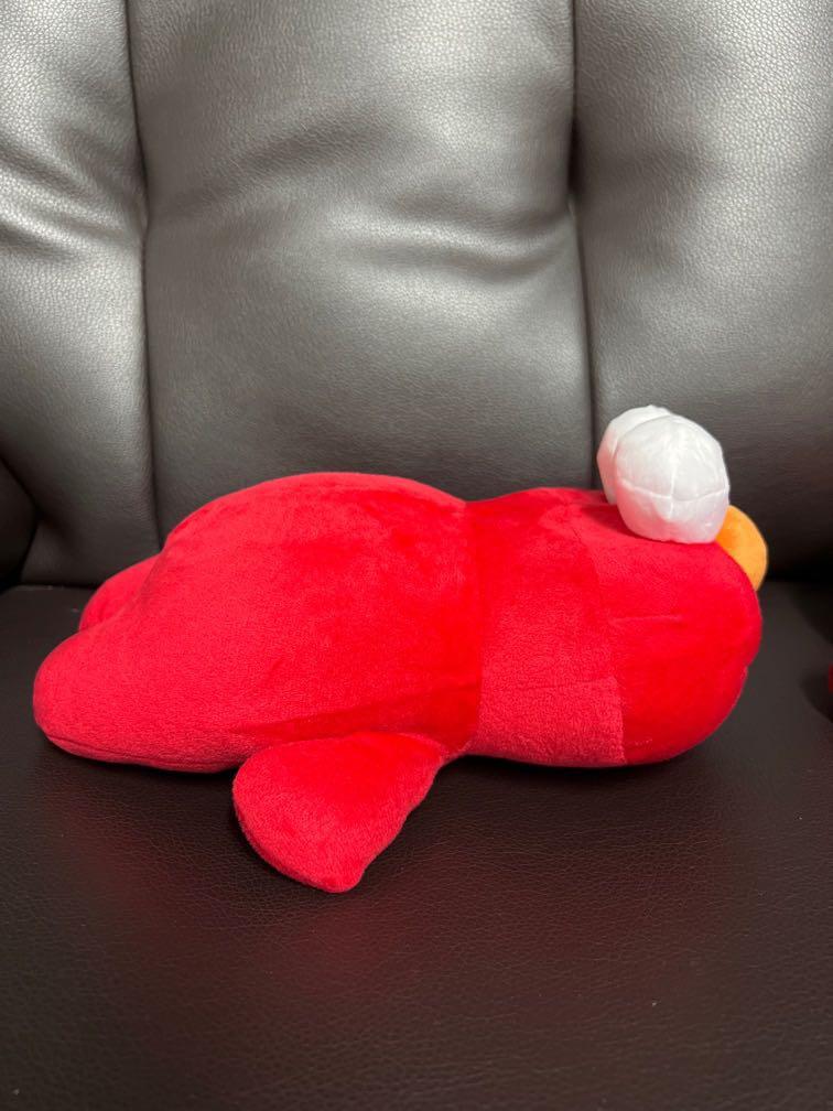 Flat Elmo Plushie, Hobbies & Toys, Toys & Games on Carousell