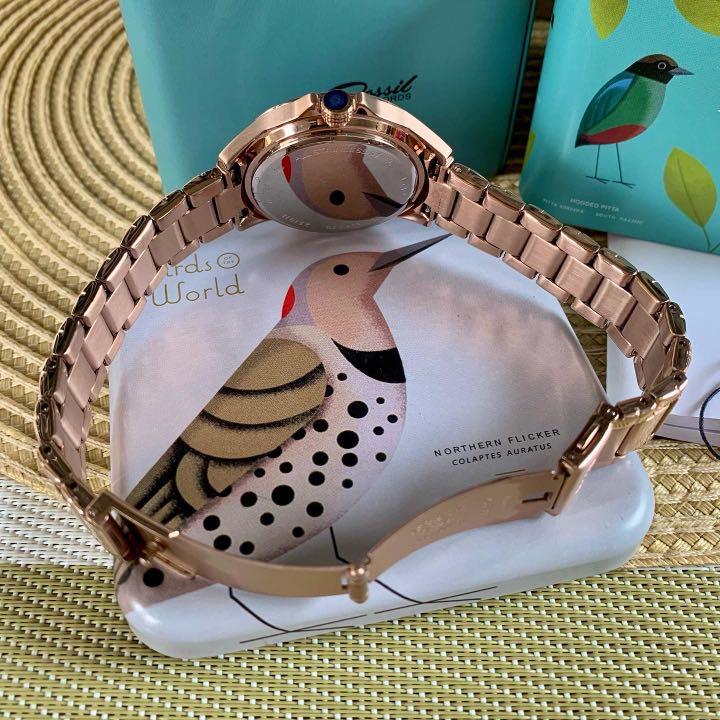 Fossil Women’s Rose gold Stainless Steel Watch, Women's Fashion ...