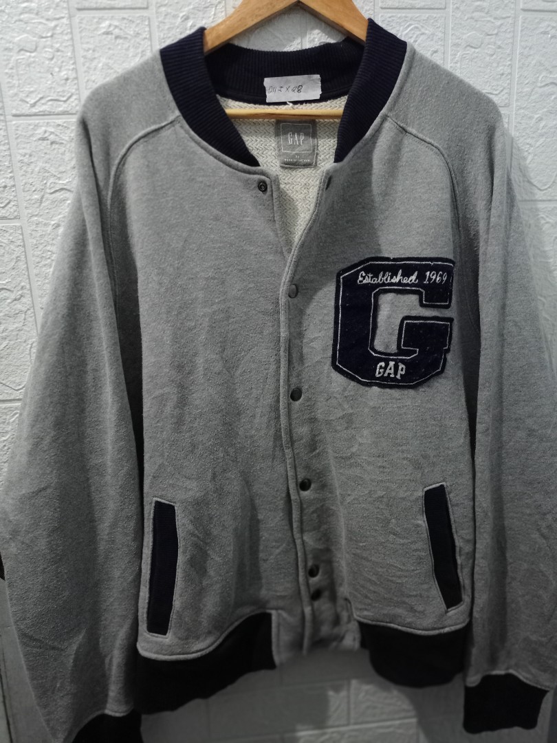 GAP varsity jacket, Men's Fashion, Coats, Jackets and Outerwear on ...