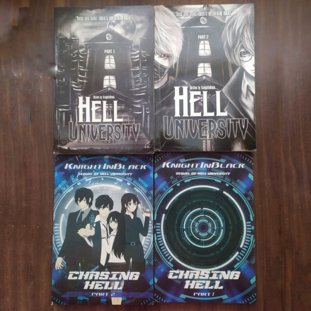 Hell University & Chasing Hell BUNDLE by KnightInBlack KIB, Hobbies ...