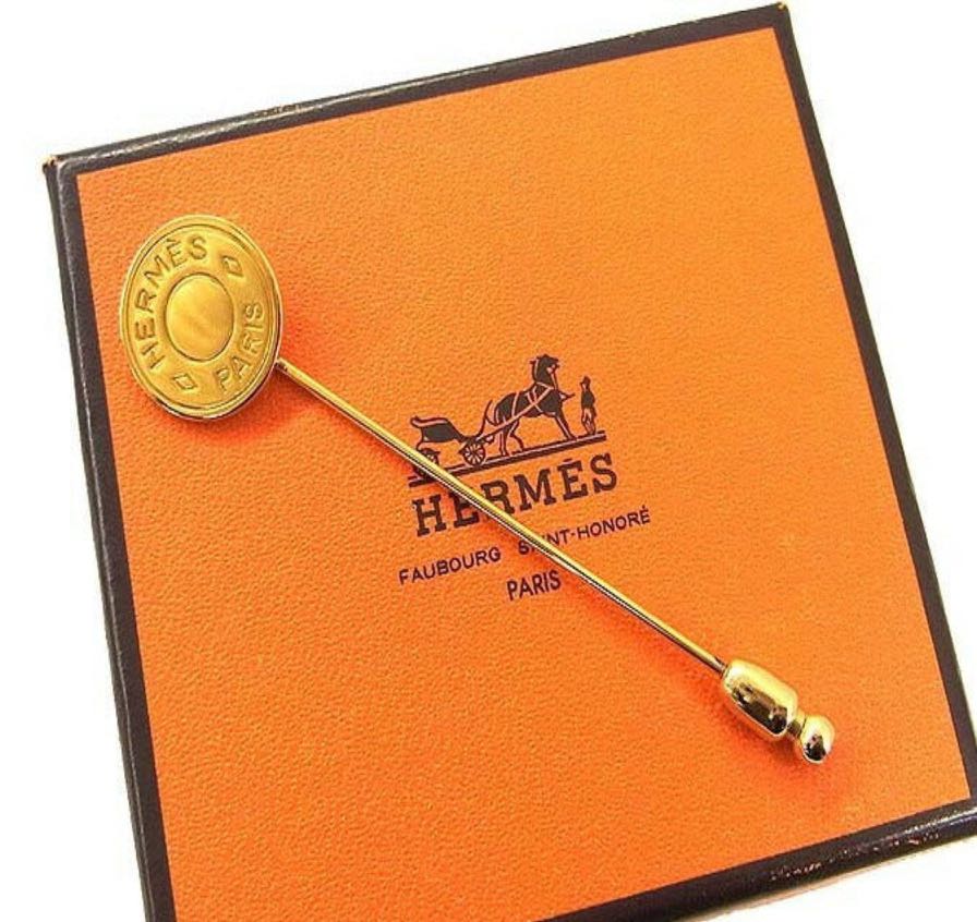 Hermes Pin Brooch, Luxury, Accessories on Carousell