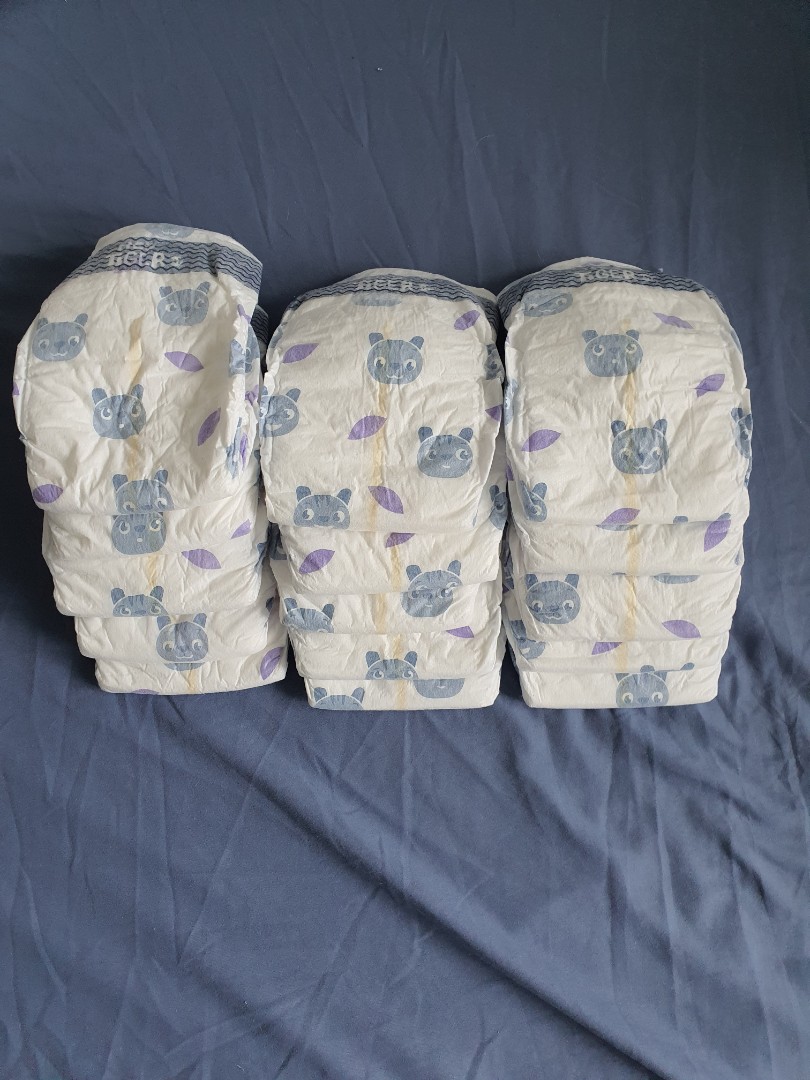 Hey Tiger Diaper - S, Babies & Kids, Bathing & Changing, Diapers & Baby ...