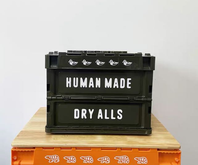 20L STORAGE CRATE CONTAINER FOLDABLE BOX CAR BOOT HUMANMADE STACKABLE ...