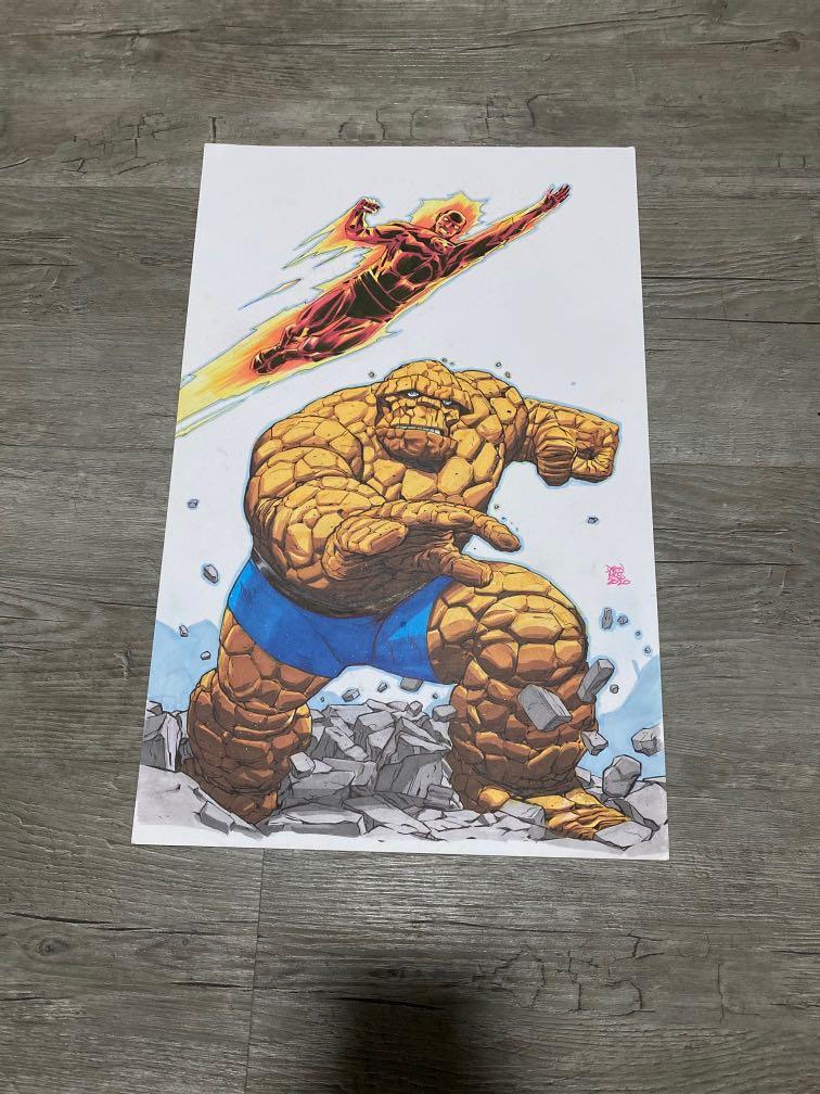 Human Torch & The Thing Commission, Hobbies & Toys, Books & Magazines ...