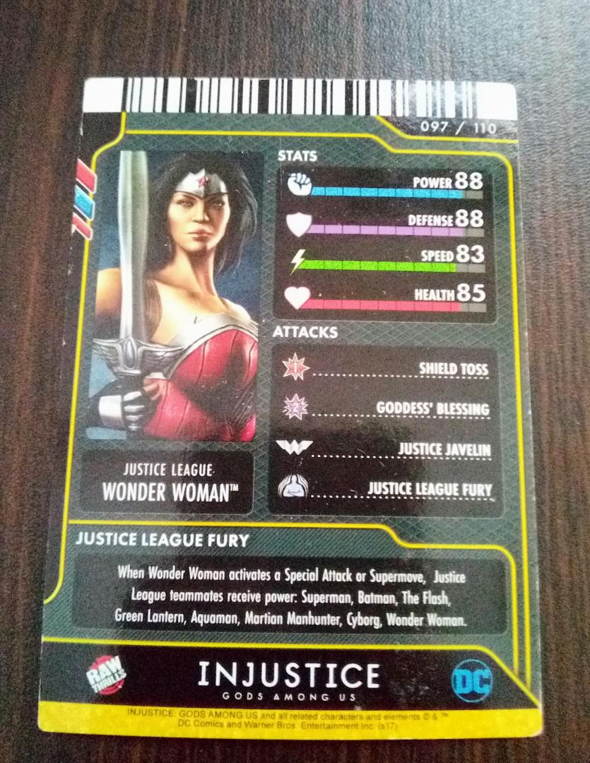Injustice Cards, Hobbies & Toys, Toys & Games on Carousell