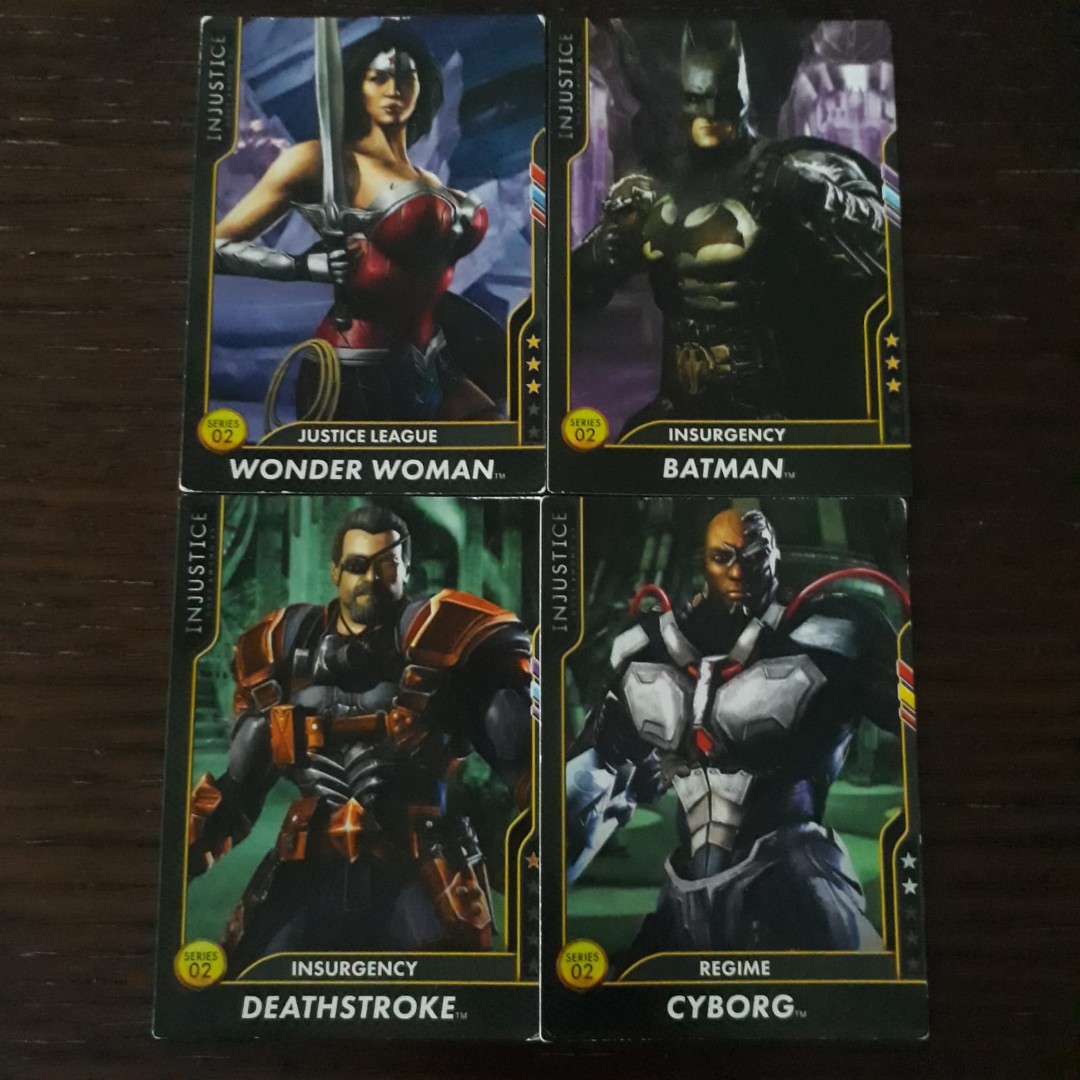 Injustice Cards, Hobbies & Toys, Toys & Games on Carousell