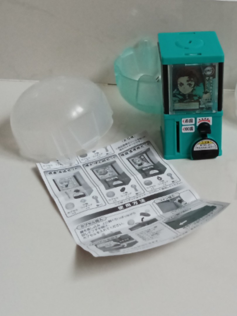 Kimetsu No Yaiba Demon Slayer Vending Machine Miniature Gashapon ...