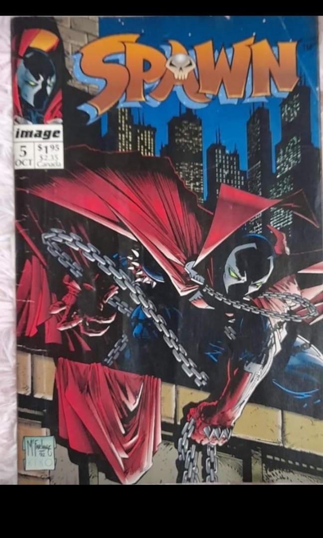 Komik comic title Spawn issue 5, Hobbies & Toys, Books & Magazines ...