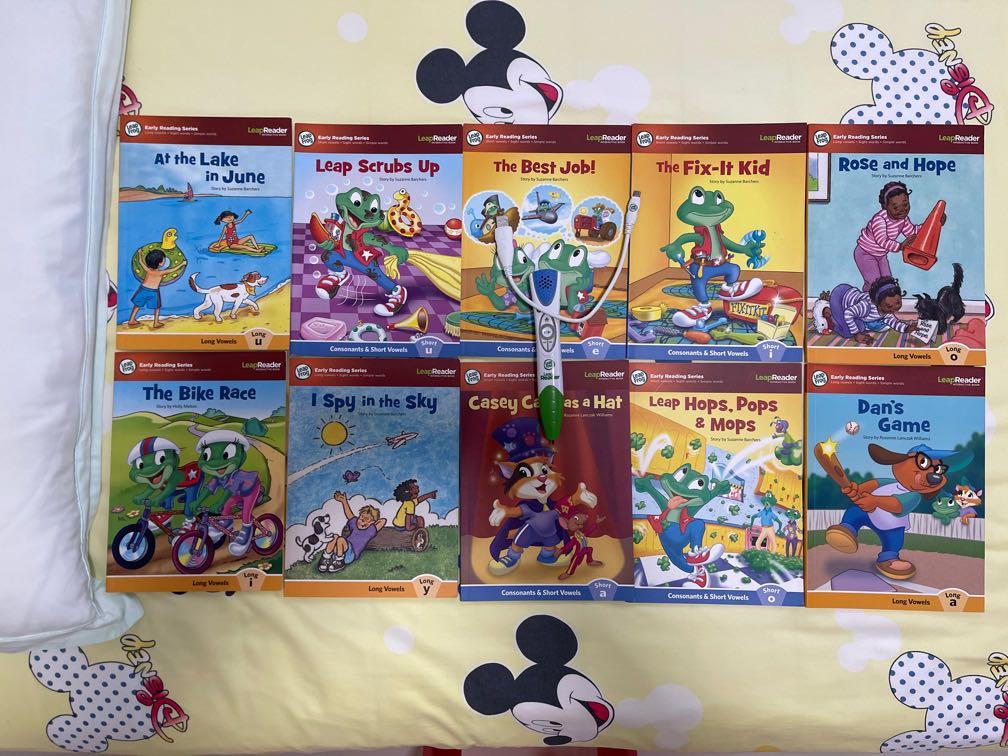Leap frog early reading series (full set + read pen), Hobbies & Toys ...
