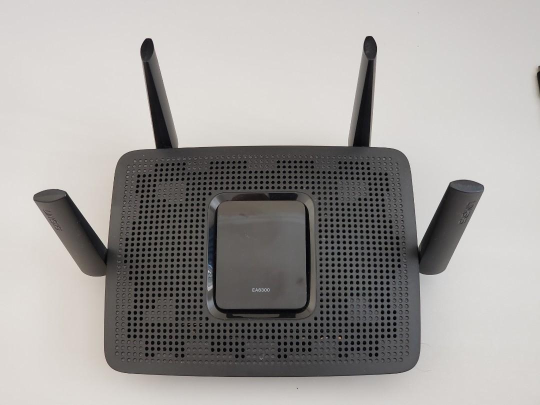 Linksys EA8300 Max-Stream AC2200 三頻 Wi-Fi 路由器, 電腦＆科技, 電腦周邊及配件, Wifi及上網 ...