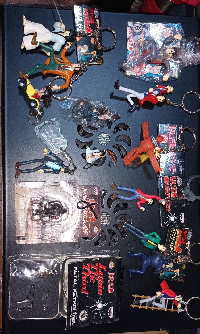 Lupin III keychain, Hobbies & Toys, Memorabilia & Collectibles, Fan ...
