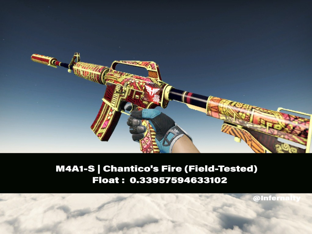 M4A1-S Chantico's Fire FT CSGO SKINS KNIVES, Video Gaming, Gaming ...