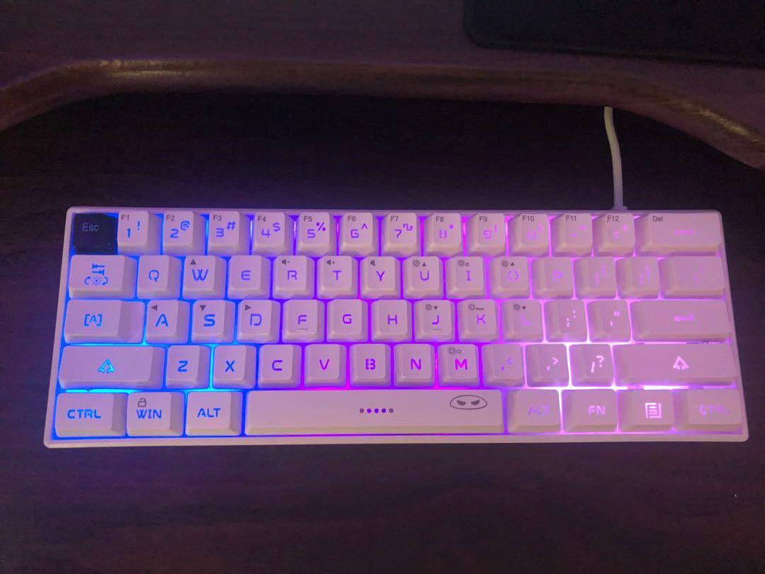 Magegee ts91 60% rgb keybord, Computers & Tech, Parts & Accessories ...