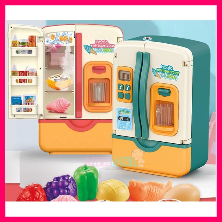 Magic Refrigerator Fridge Freezer Toy Set, Babies & Kids, Infant ...