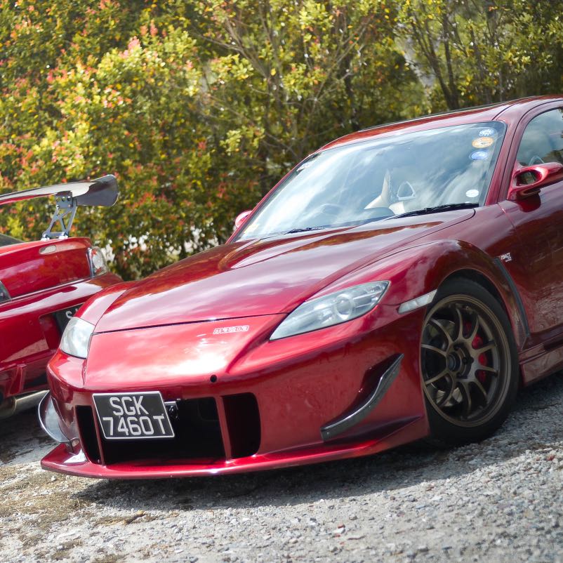 Mazda RX8 Odula Type GT Front Bumper With Canards RX-8, Car Accessories ...