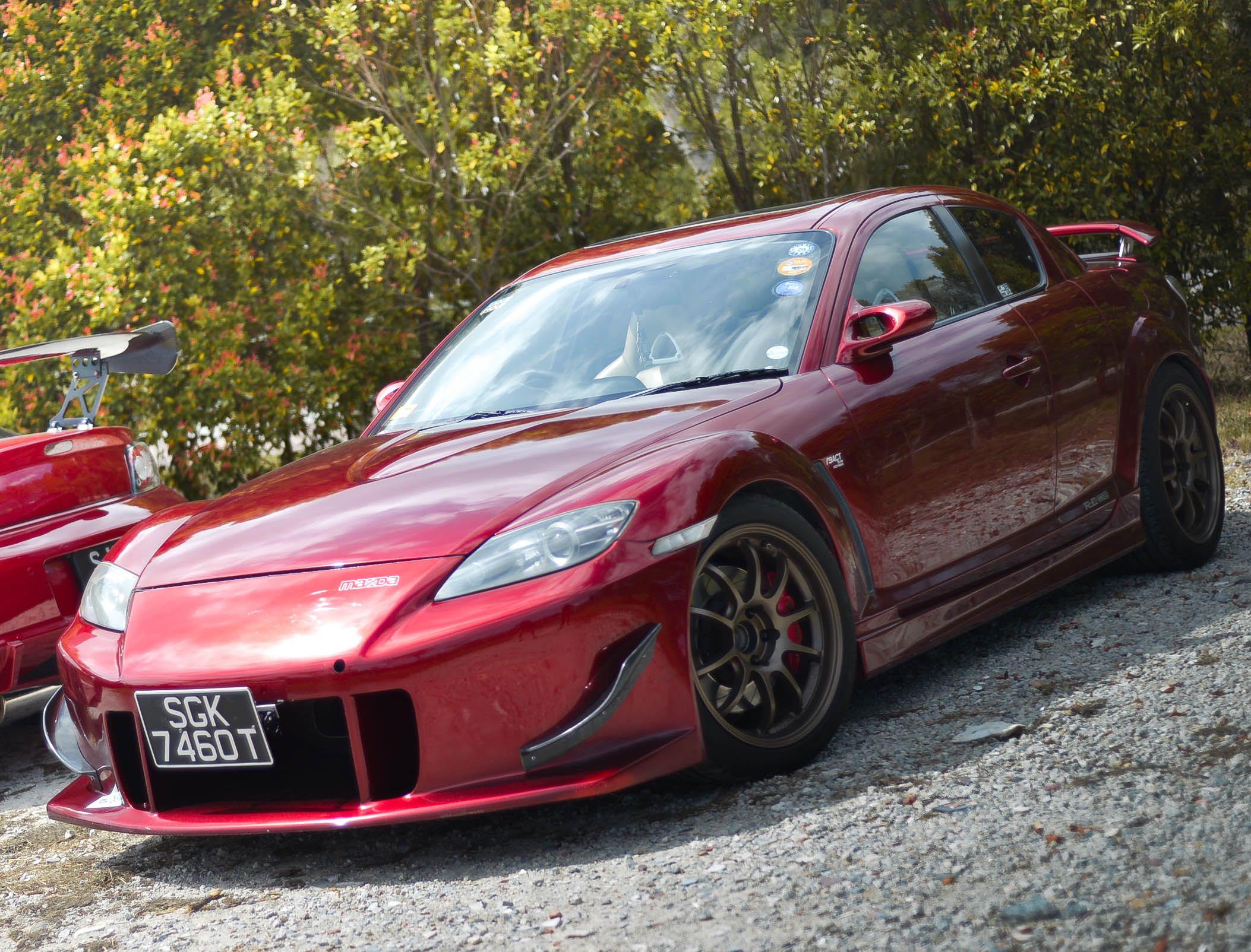 Mazda RX8 Odula Type GT Front Bumper With Canards RX-8, Car Accessories ...