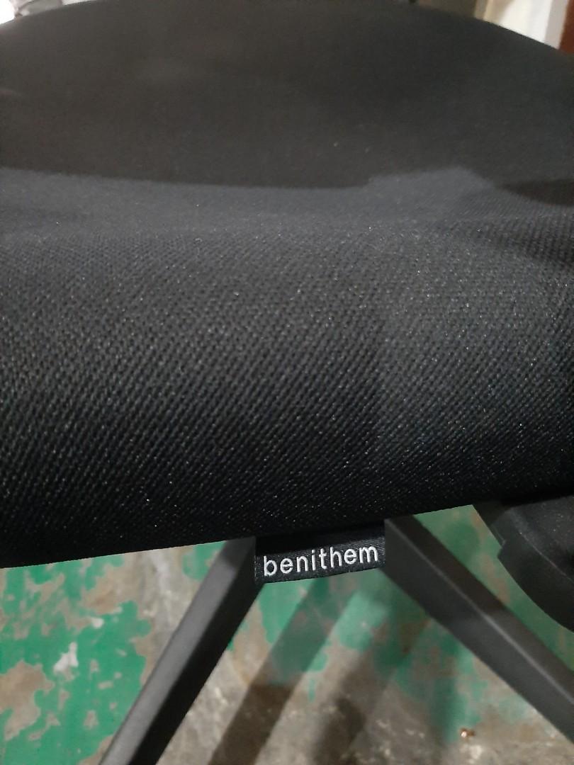MESH OFFICE CHAIR (BENITHEM BRAND), Furniture & Home Living, Office ...
