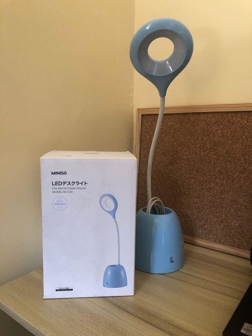 Miniso Dimming Touch LED Lamp, Furniture & Home Living, Lighting & Fans ...