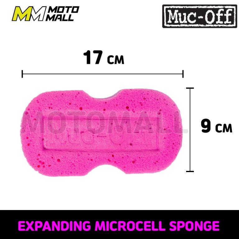 [Muc-Off] Expanding Microcell Sponge / motorcycle wash sponge / pick ...