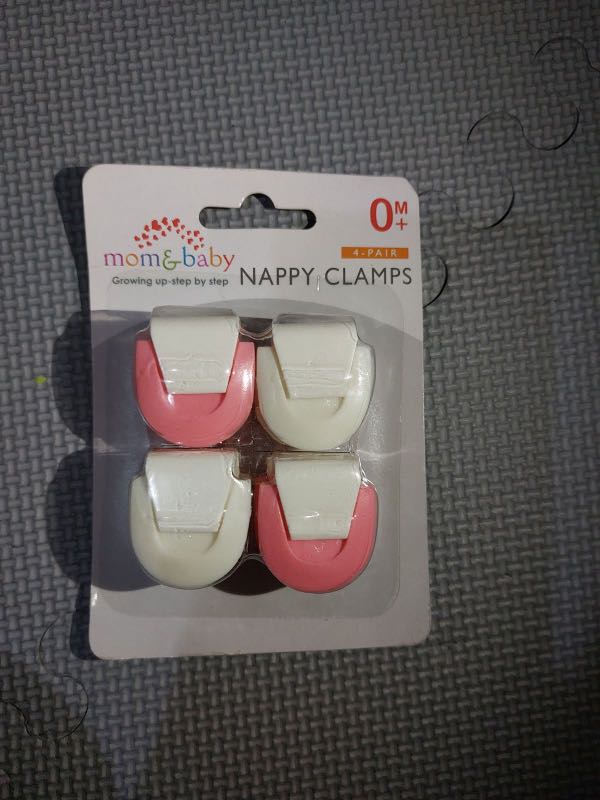 Nappy Clamps, Babies & Kids, Babies & Kids Fashion on Carousell