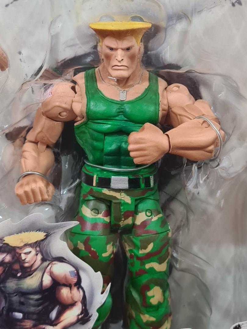 NECA STREET FIGHTER IV : GUILE & NASH COSTUME VARIANT SET #RARE ...