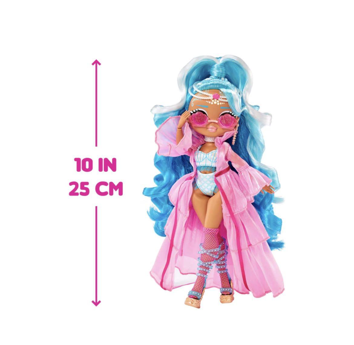 (NEW) LOL Surprise OMG Queens Splash Beauty fashion doll with 125+ Mix ...