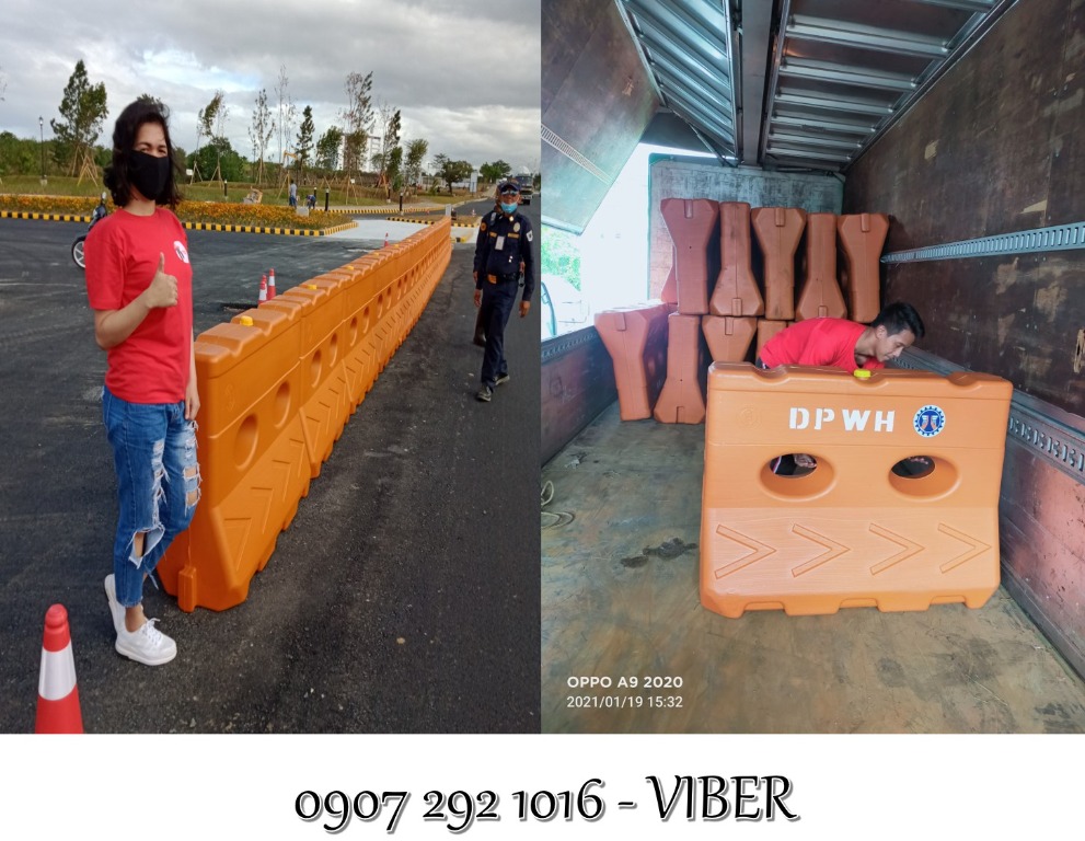 Plastic road barrier brb2 supplier 102, Commercial & Industrial ...