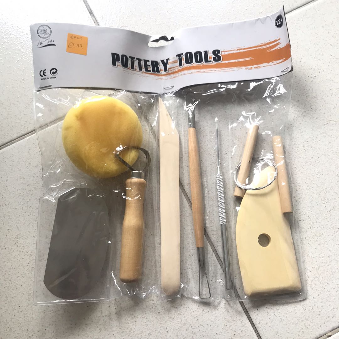 Potter’s Select Complete Pottery Tools Set, Hobbies & Toys, Stationary ...