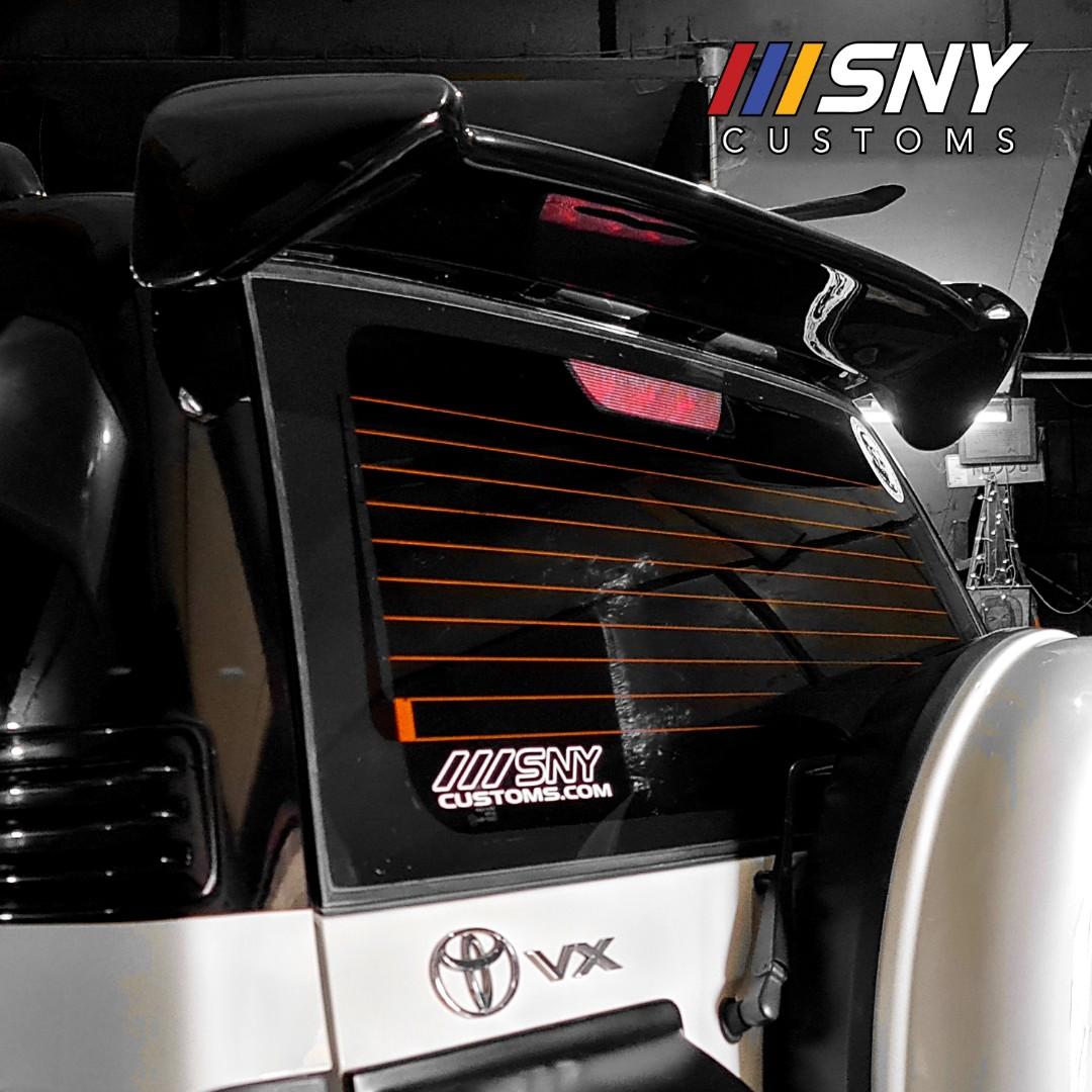 Prado LC90 Spoiler Land Cruiser Toyota also tire cover snorkel steel ...