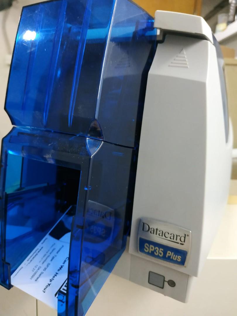 Printer Kartu Datacard SP35 plus Id Card second, Elektronik, Komputer ...