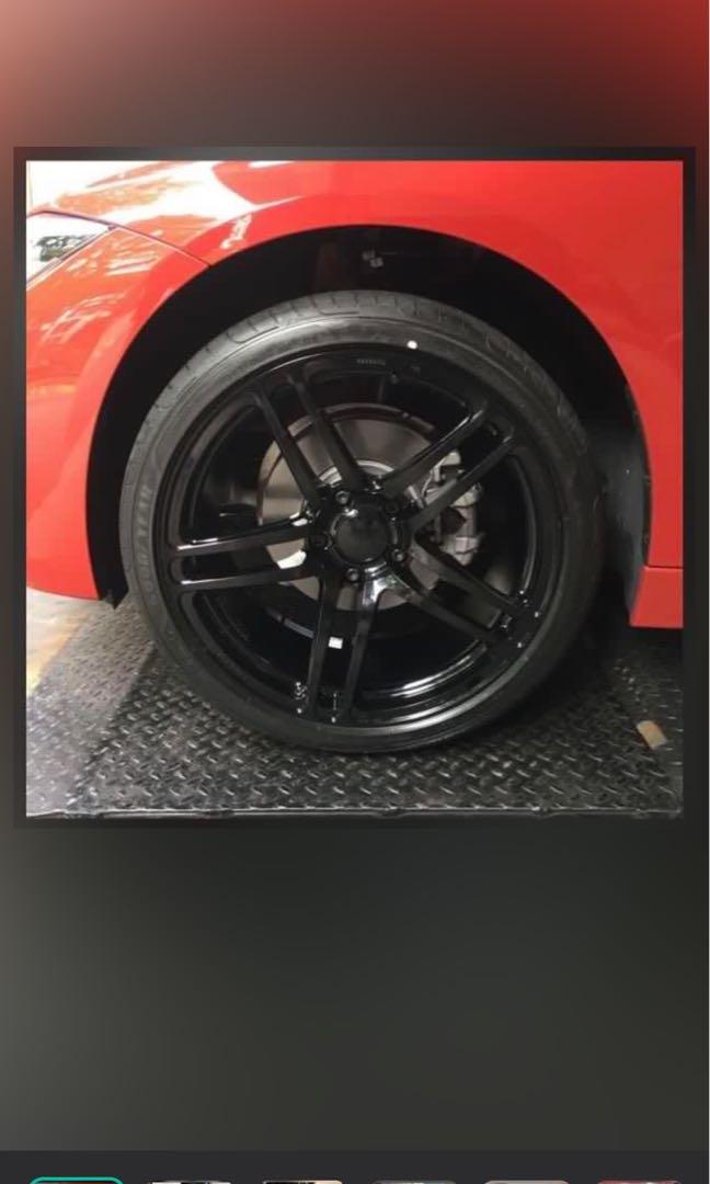 ProDrive GC-05K Forged Rim (face2)with tyre., Car Accessories, Tyres ...
