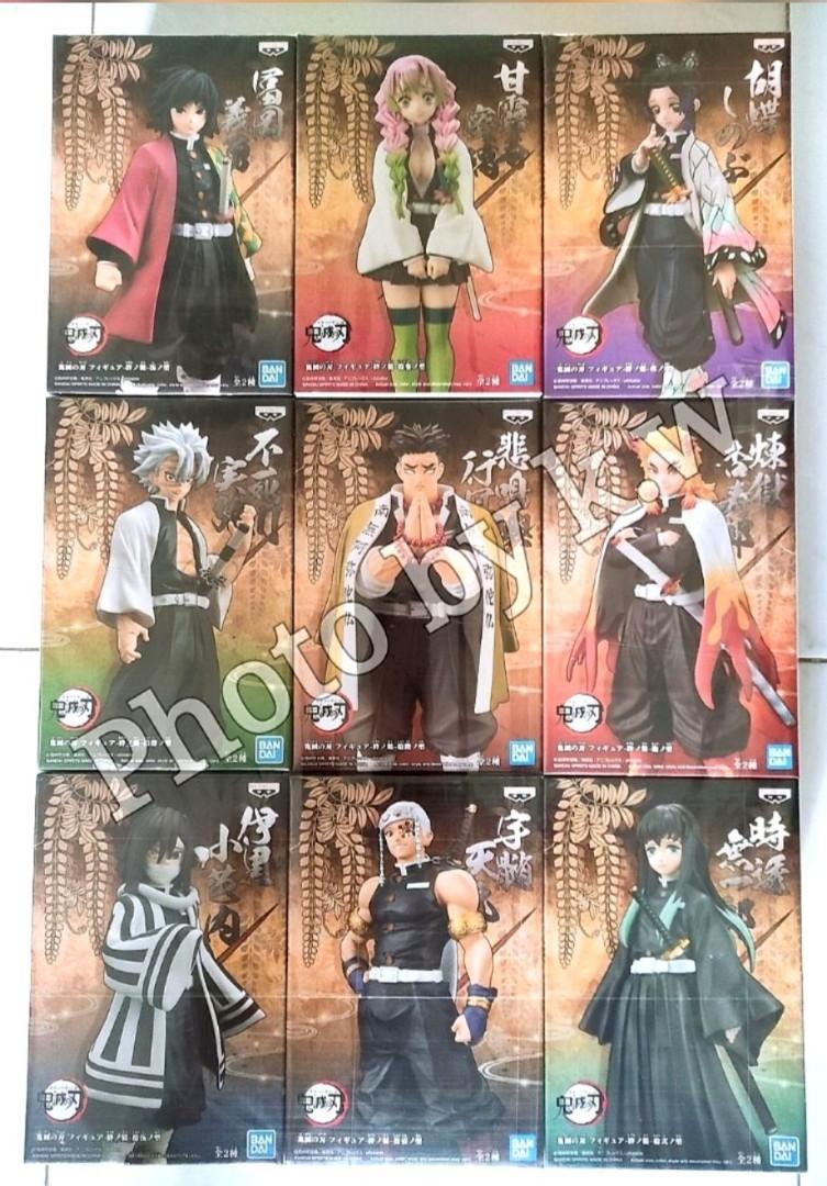 *RARE* Banpresto Demon Slayer Banpresto Hashira Set - Giyu Mitsuri ...