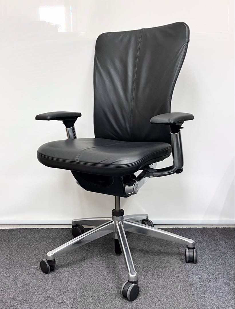 Rare Haworth Zody Full Leather, Furniture & Home Living, Furniture ...