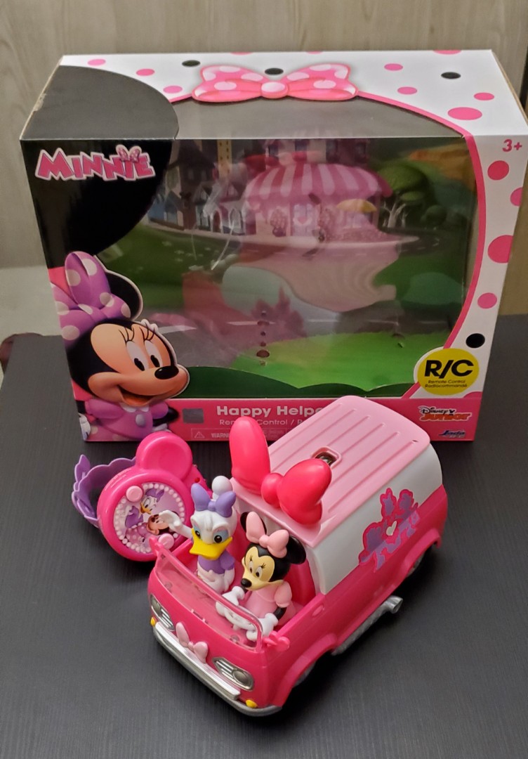 RC Minnie happy helper van, 興趣及遊戲, 玩具 & 遊戲類 - Carousell
