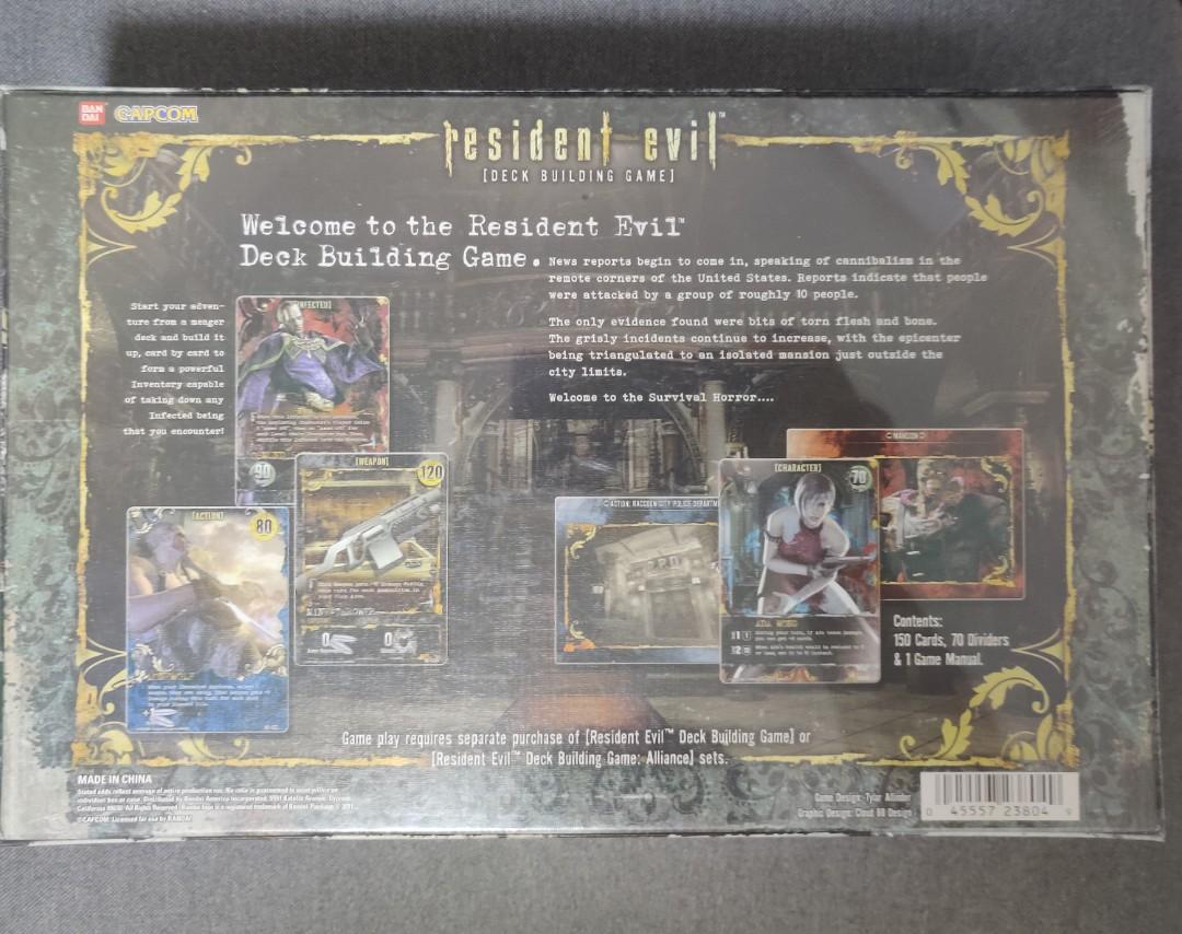 Resident Evil Deck Building Game Nightmare, Hobbies & Toys, Toys ...