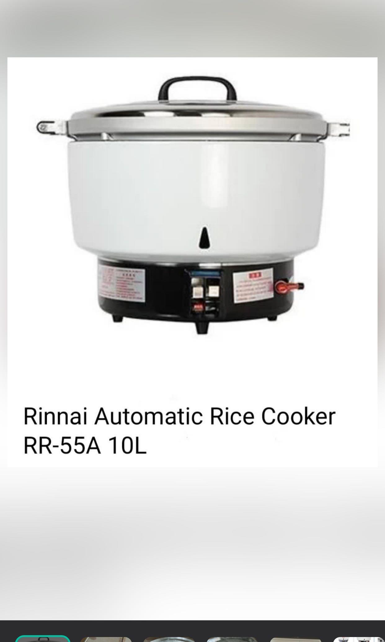 Rice cooker LPG gas 10L 50pax, TV & Home Appliances, Kitchen Appliances ...