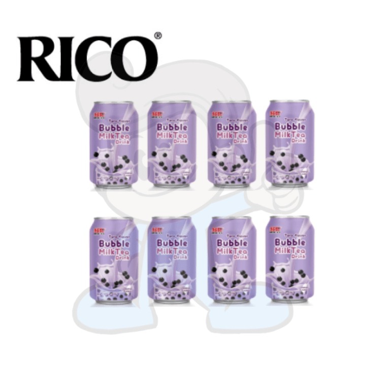 Rico Bubble Milk Tea Drink, Taro Flavor (8 x 350g), Food & Drinks ...