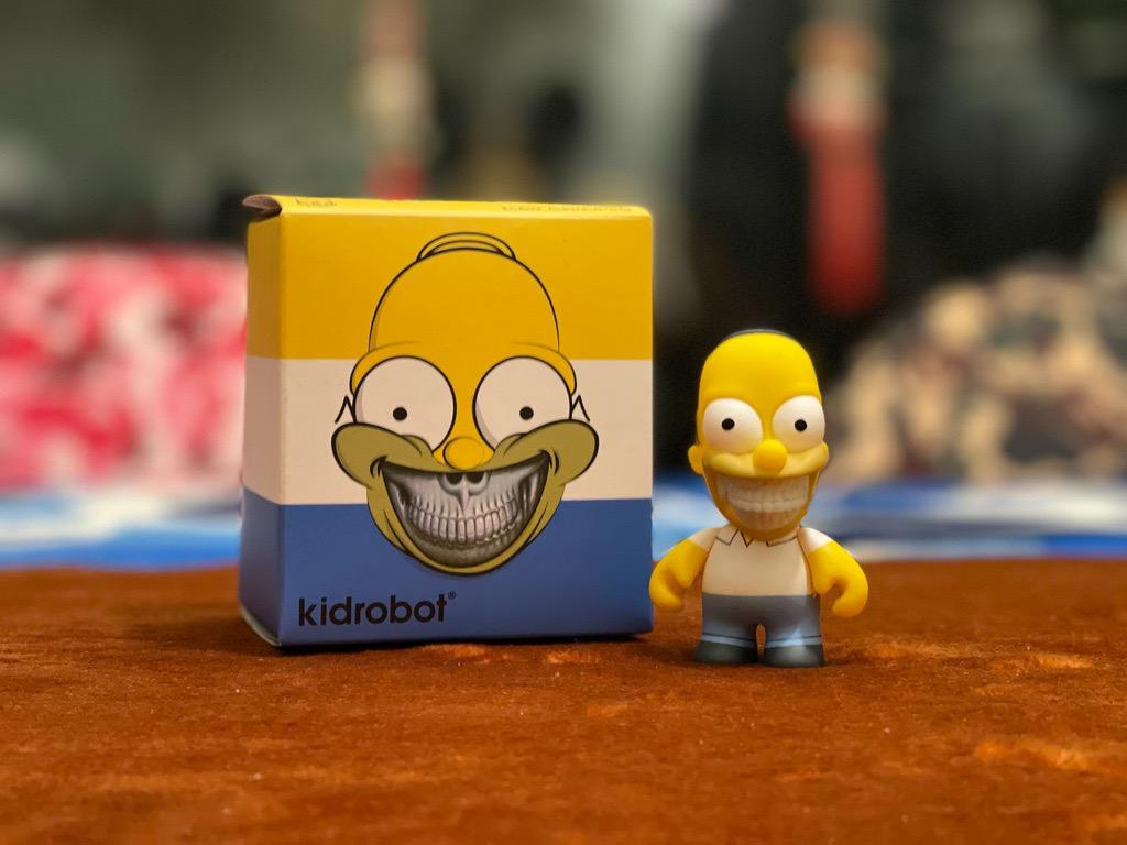 RON ENGLISH x KIDROBOT x The Simpsons Homer & Bart 3 Inch Set of 2 ...