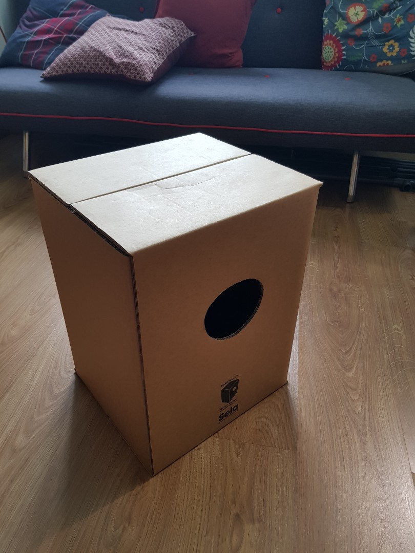 Sela SE087 Cardboard Cajon, Hobbies & Toys, Music & Media, Musical ...