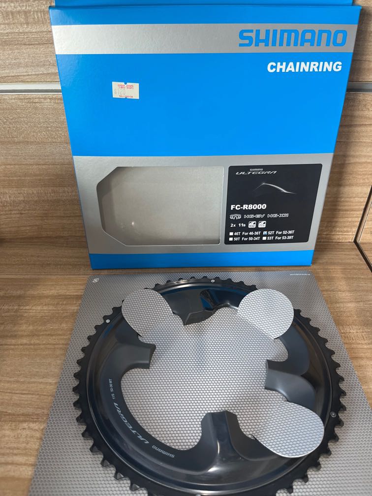 Shimano R8000 Ultegra R8000 52T Chainring, Sports Equipment, Bicycles ...