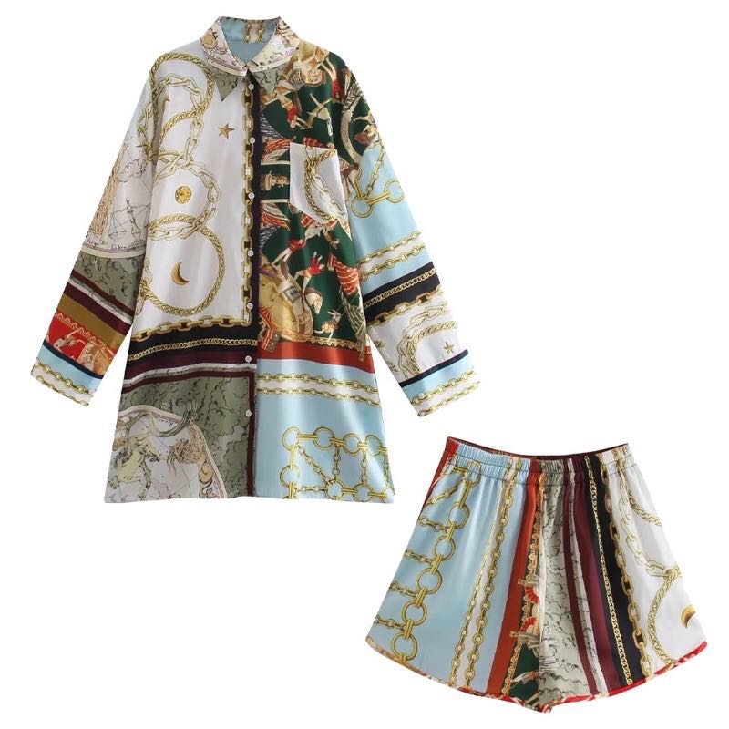 Silk Lounge set, Women's Fashion, Dresses & Sets, Sets or Coordinates ...