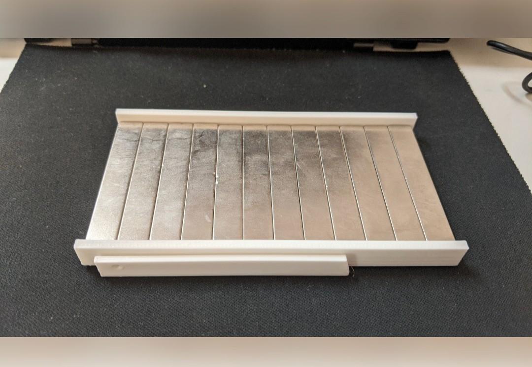 Silver Tester - Magnetic Test Slide for Silver Coin - Detect fake ...